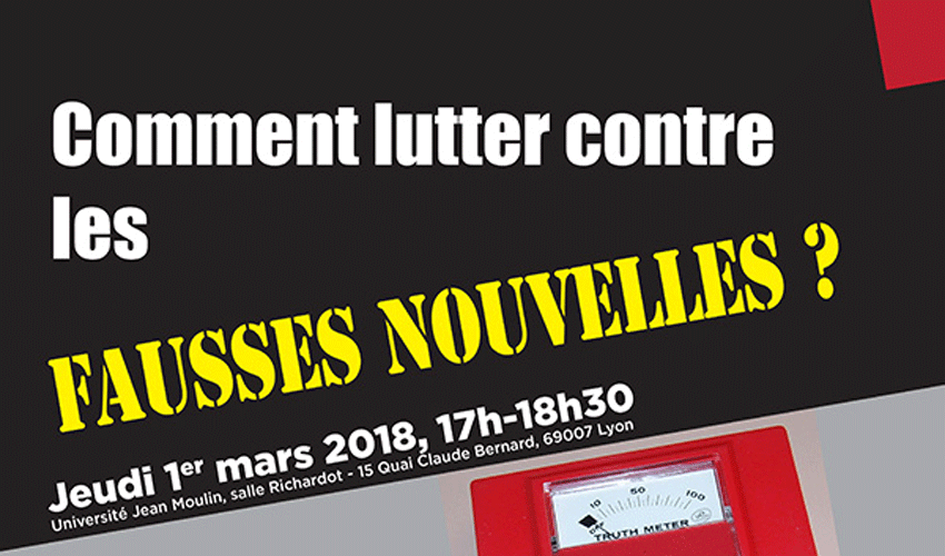 Comment lutter contre les fausses nouvelles ? - Institut de Recherches ...